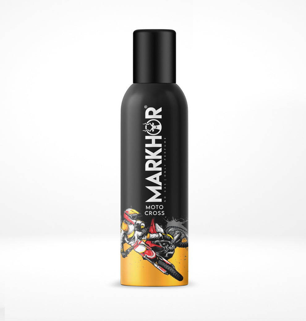 Markhor Moto Cross body spray (Non-Gas) 120ml – Englishcares